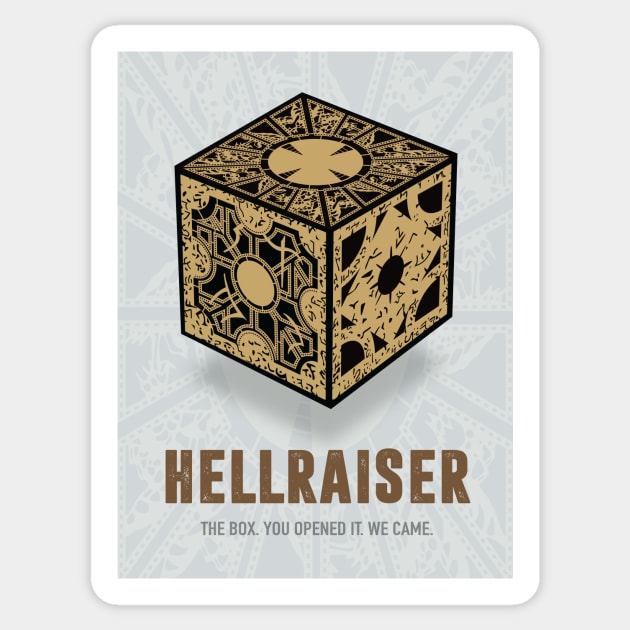 Hellraiser - Alternative Movie Poster - Hellraiser - Sticker | TeePublic
